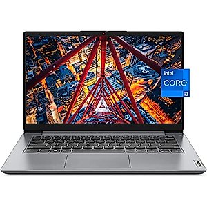 Lenovo 14" Business Laptop, Intel Core i3-1215U 6-core Processor, 20GB RAM, 1TB SSD Storage, 14" HD Anti-Glare Display, Wi-Fi 6 and Bluetooth, Fingerprint Reader, HDMI, Windows 11 Home in S Mode
