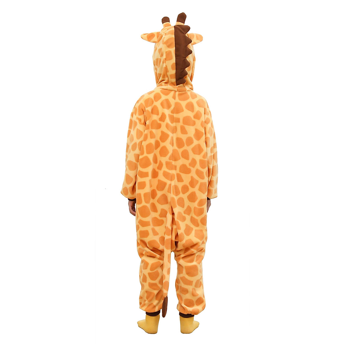 yfgkgkjg Unisex Kids Onesie Giraffe Animal Pajamas One Piece Cosplay Costume Sleepwear Girls Boys Halloween (10-12 Years, Giraffe)