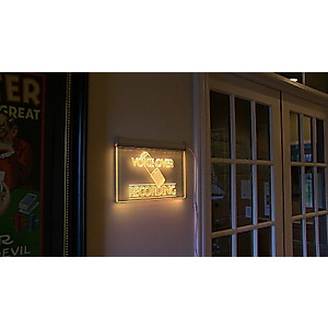 Multi-Color LED Voice Over Recording Sign with Remote Control