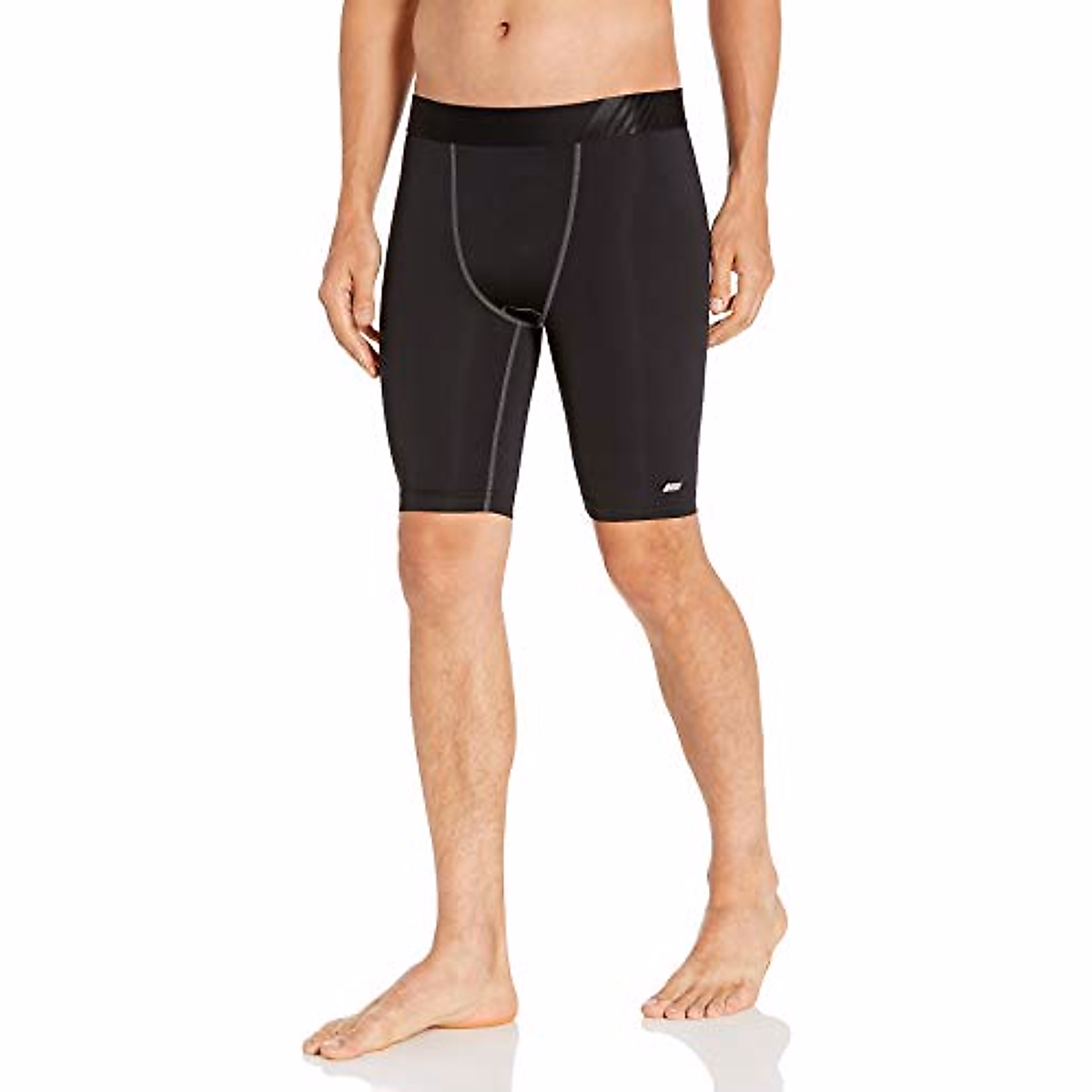 Amazon Essentials Men's Control Tech 9" Short, Black, Small
