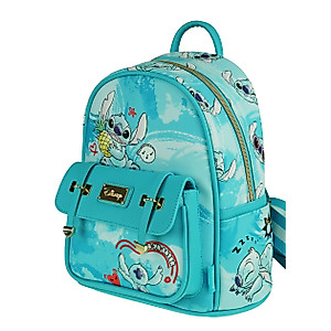 KBNL Stitch 11 Vegan Leather Mini Backpack A21949 Multicoloured Medium