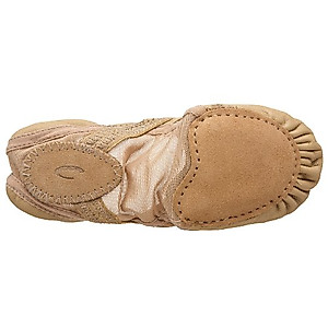 Capezio womens Freeform Ballet dance shoes, Caramel, 8.5 US