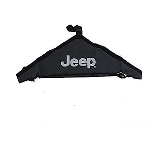 Jeep Genuine Accessories 82210316 Black T-Style Hood Cover