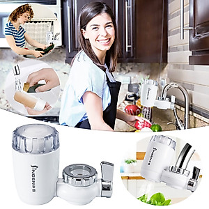 Faucet Water Purifier Household Pre-Filter Tap Water Filter Water Purifier to Reduce Impurities Effective Purification System for Home