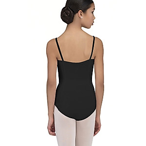 Wear Moi Ulena Leotard, Black, Medium, Cotton Elasthan (ULENMBLA)