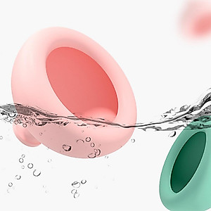 DOITOOL Pressure Drum Massage, 4Pcs Sputum Remover Silicone Palm Chest Percussion Cup Mom Palm Cup Pressure Drum Massage Cup for Burping Expectoration Problem