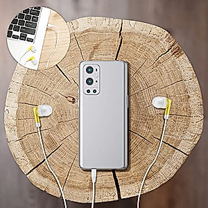 Flutesan 120 Pack Bulk Earbuds in Ear Kids Bulk Earbuds Headphones Assorted Colors Earbuds Wire Earphones Wholesale for Schools, Classroom, Libraries, Students, Individually Bagged