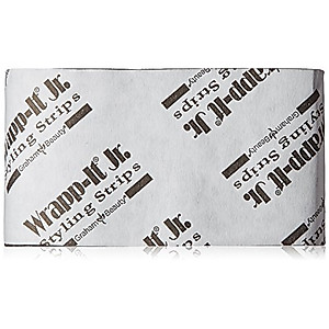 Graham Professional Beauty Wrapp-It Jr Styling Strips, Black
