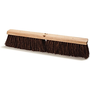 SPARTA Flo-Pac Palmyra Floor Sweep, Heavy Sweep for Cleaning, 18 Inches, Brown
