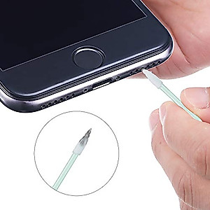 Tatuo Metal Anti Dust Plugs Compatible with iPhone 14/13/ 12/13 Pro Max, Included Phone Charger Port Plug Cleaning Brush Kit, Cell Phone Speaker Receiver Cleaning Brushes Set, 16 Pieces