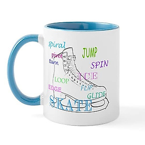 CafePress Figure Skating Mug Ceramic Coffee Mug, Tea Cup 11 oz