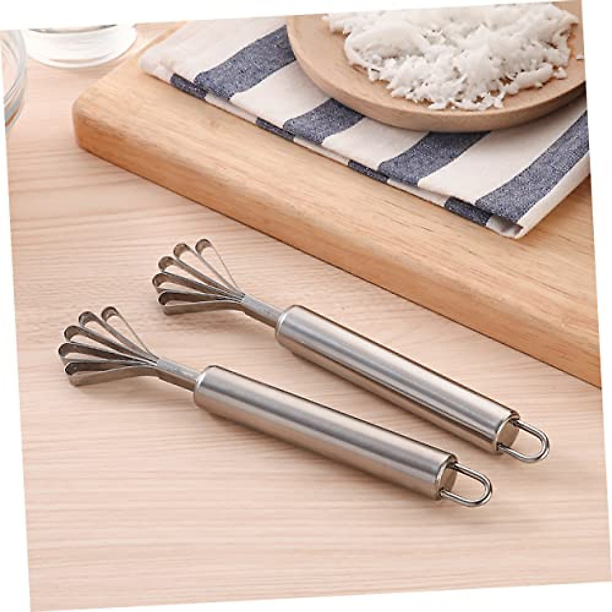 KICHOUSE Cleaning Scraper Gadget Peelers Seafood Knives Fish Skin Cleaner Fish Skin Brush Kitchen Gadget Fish Scale Remover Fish Cleaning Tool Grater Razor Small Tools Fishing Peeling