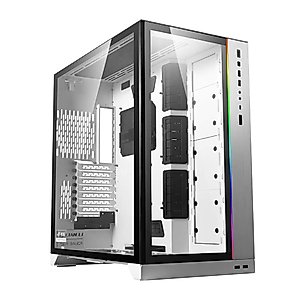 Lian Li O11DXL-W O11 Dynamic XL ROG Certified (White) ATX Full Tower Gaming Computer Case