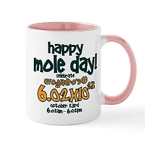 CafePress Happy Mole Day ! Mug Ceramic Coffee Mug, Tea Cup 11 oz