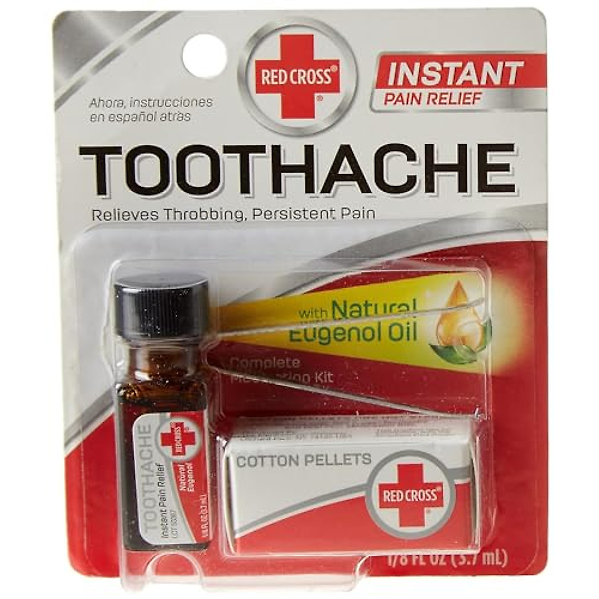 Red Cross Toothache Medication Drops