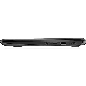 HP Chromebook 11A G6 11.6 Inch Education Edition Laptop AMD A4-9120C 4GB DDR4 RAM 16GB eMMC Computer Storage AMD Radeon R4 Graphics ChromeOS USB C MicroSD Card Reader WiFi Bluetooth - Gray (Renewed)