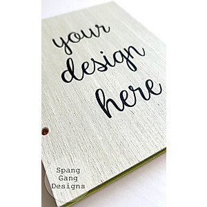 Birthday Card Keeper | Custom Storage for Greeting Cards | Personalized Gift for Grandma | Wooden Photo Album | Card Organization |Christmas