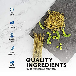 Seapoint Farms Organic Edamame Spaghetti, Healthy Gluten-Free Noodles, 7.05 Oz, Pack of 3