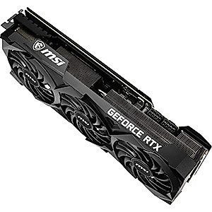 MSI Gaming GeForce RTX 3080 Ti 12GB GDRR6X 320-Bit HDMI/DP Nvlink Tri-Frozr 2 Ampere Architecture OC Graphics Card (RTX 3080 Ti Ventus 3X 12G OC)