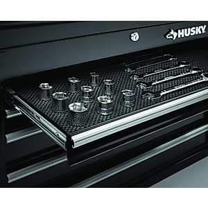 Con-Tact Brand, Black Industrial Grip Premium Adhesive Non-Slip Shelf and Drawer Liner, 22.5 86-Inches, 1 Roll,GLNR-C4P751-06P