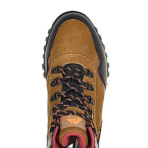 Ozark Trail Men's Redlined Waterproof Mid Hiker Boots (Tan Brown) (6)