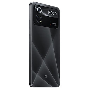 Xiaomi Poco X4 PRO 5G + 4G Volte Global Unlocked 256GB + 8GB GSM 6.6in 108 mp Triple Camera (Not Verizon/Boost/Cricket/At&T/Metro/CDMA) + Fast Car 51W Charger Bundle (Laser Black)