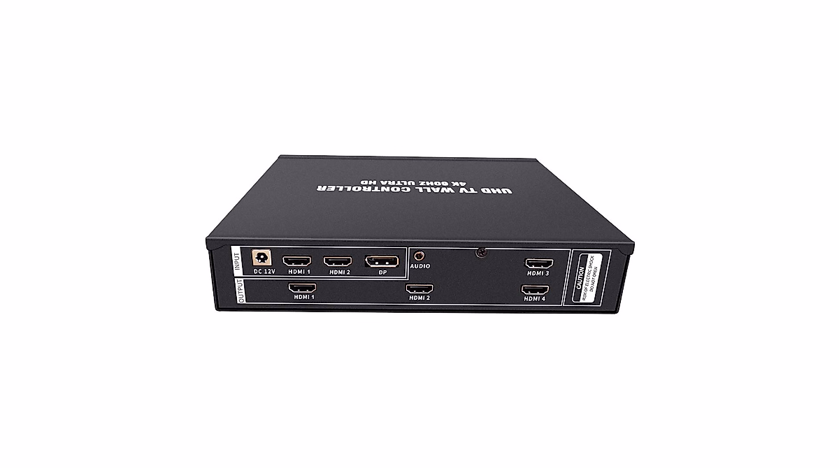 ISEEVY 4K60 UHD Video Wall Controller 2x2 1x2 2x1 1x3 3x1 1x4 4x1 TV ...