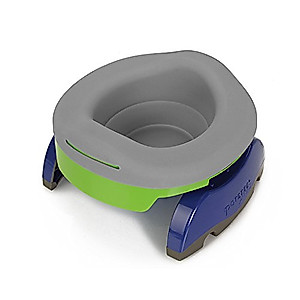 Kalencom Potette Plus Collapsible Reusable Liner for Home Use with The 2-in-1 Potette Plus Potty (Sold Separately) (Gray)