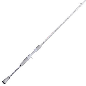 Abu Garcia Veritas Casting Fishing Rod White, 6'6" - M - 1pc - Fast