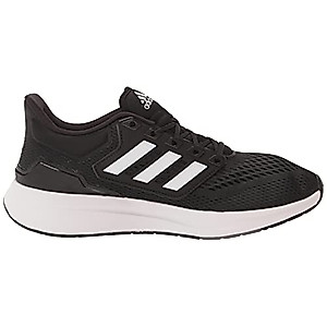 adidas Men's EQ21 Running Shoe, Black/White/Grey, 10.5