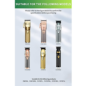 Czepa AC Charger Compatible with Babyliss Pro Clippers, 4.5V DC Power Cord Supply for Babylisspro Barberology FX870, FX788, FX787, FXSSM, FX820 (FXCORD)