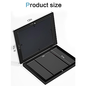 Orionstar Kids Art Frames, Artwork Picture Frames Changeable with Stand, Front Opening Picture Display Frames Holds 100 Paper Pcs, Artwork Display Storage Frames for Children, Desk, Home and Office,
