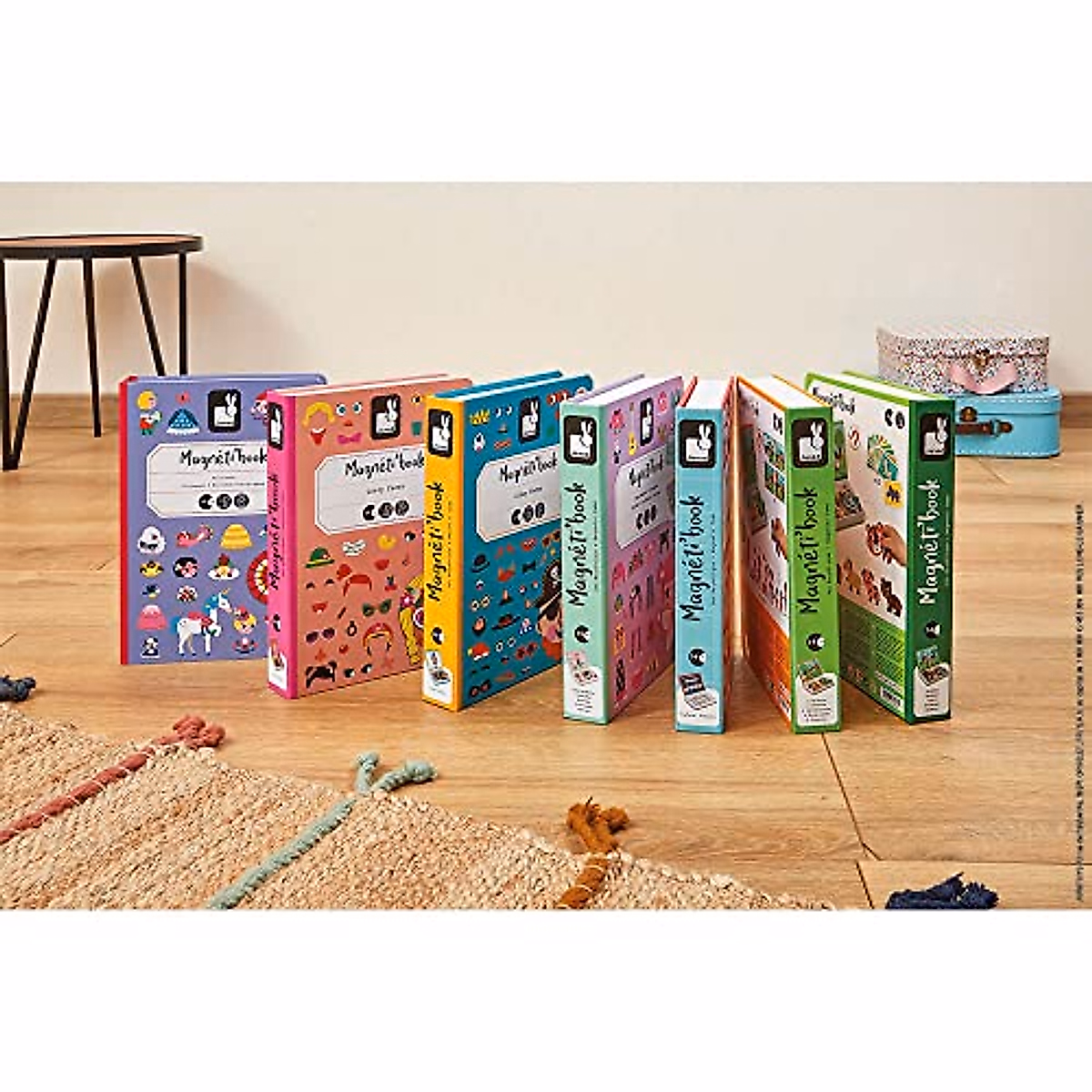 Janod J02720 Moduloform Magneti'Book, Black