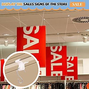 Moxweyeni 35 Pack Drop Ceiling Hooks Drop Ceiling Hooks for Hanging Christmas Light Hooks Ceiling Tile Hooks Christmas Lights Hangers with Metal S Hooks for Christmas Classroom Office New Year