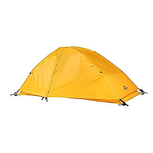 TETON Sports Vista 1 Quick Tent; 1 Person Dome Camping Tent; Easy Instant Setup, Yellow, 80"" x 37"" x 34""" (2001YL)