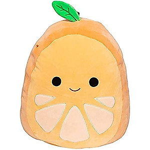 KellyToy Squishmallows 12 inch Orin The Orange Fruit Squad Plush Stuffed Toy