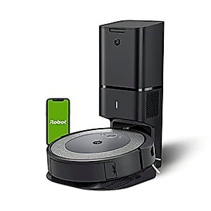 iRobot Roomba i3+ EVO (3550) Self-Emptying Robot Vacuum – Now Clean By Room With Smart Mapping, Empties Itself For Up To 60 Days, Works With Alexa, Ideal For Pet Hair, Carpets​