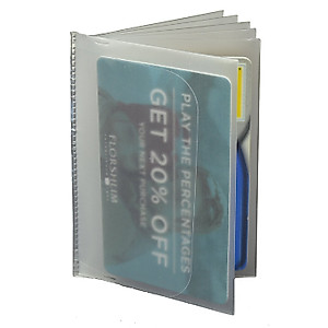 MARSHAL Photo holder-Plastic Wallet Insert -Pack of 20