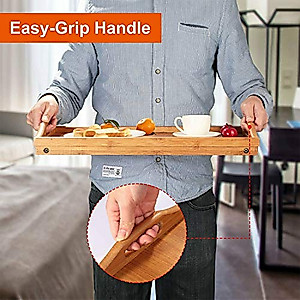 Folding Bed Tray Table With Legs And Breakfast Serving Tray Bamboo Bed Table And Bed Trey With Legs Dinner Butler Tray Lad Desk