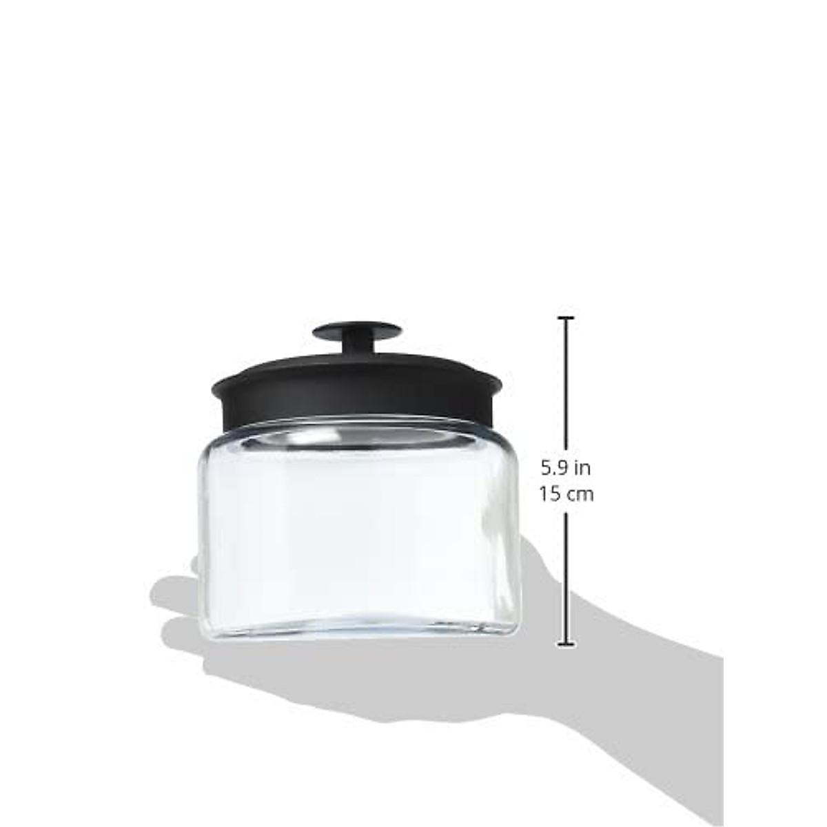 Anchor Hocking FBA_11294 EMW6506570, 48-Ounce, Black