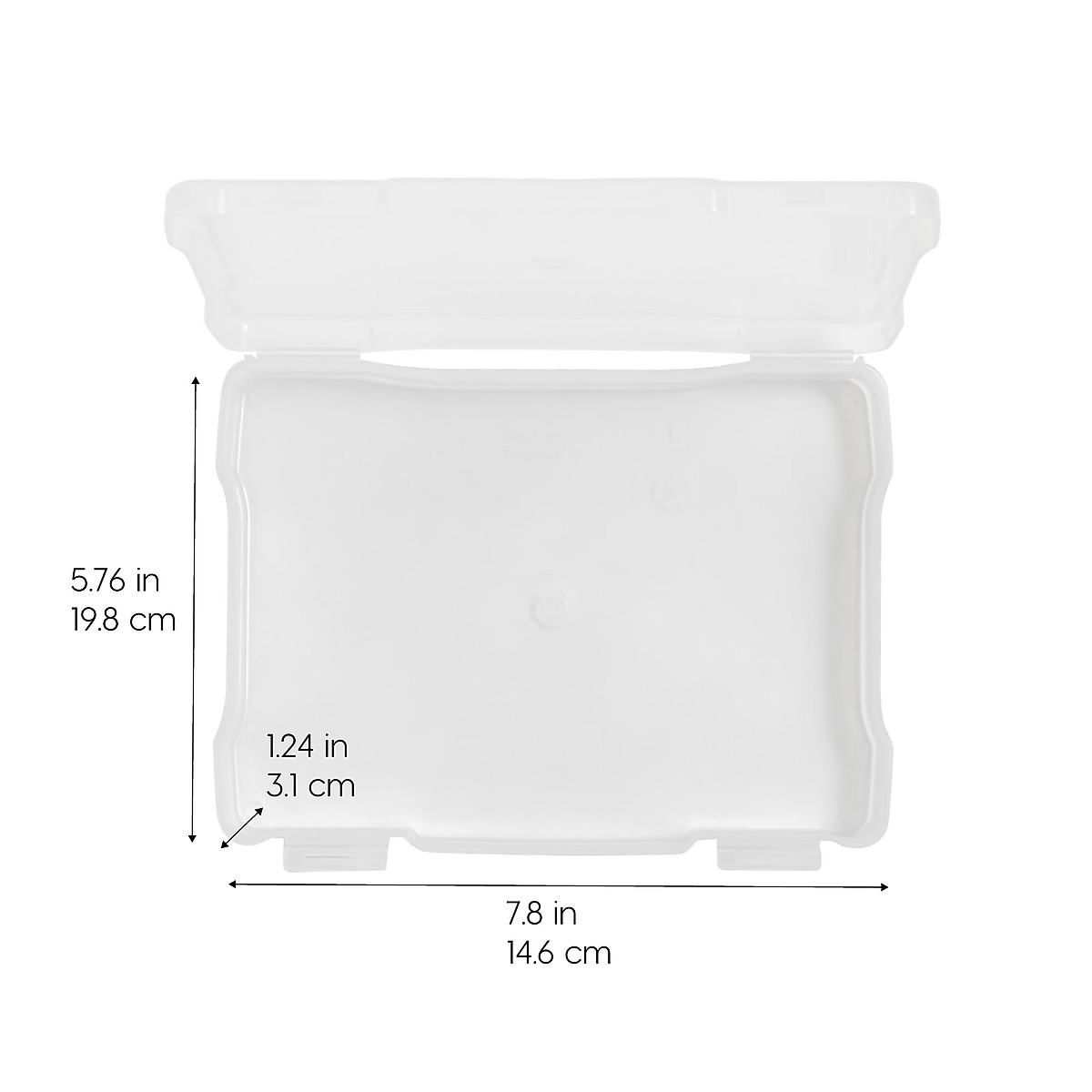 IRIS USA, Inc. 585161 KP-PC57 IRIS Photo and Embellishment Keeper, 5" x 7" (Photo Size), Clear, Pack of 10