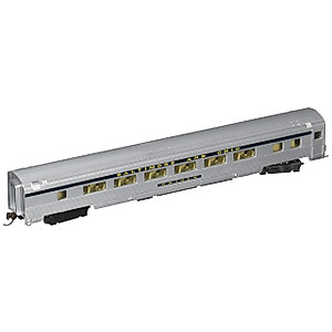 Bachmann Industries Streamline Fluted Coach with Lighted Interior - B&O (N Scale), 85'