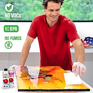 ArtResin - Epoxy Resin - Clear - Non-Toxic - 16 oz (8 oz Resin + 8 oz Hardener) (474 ml)