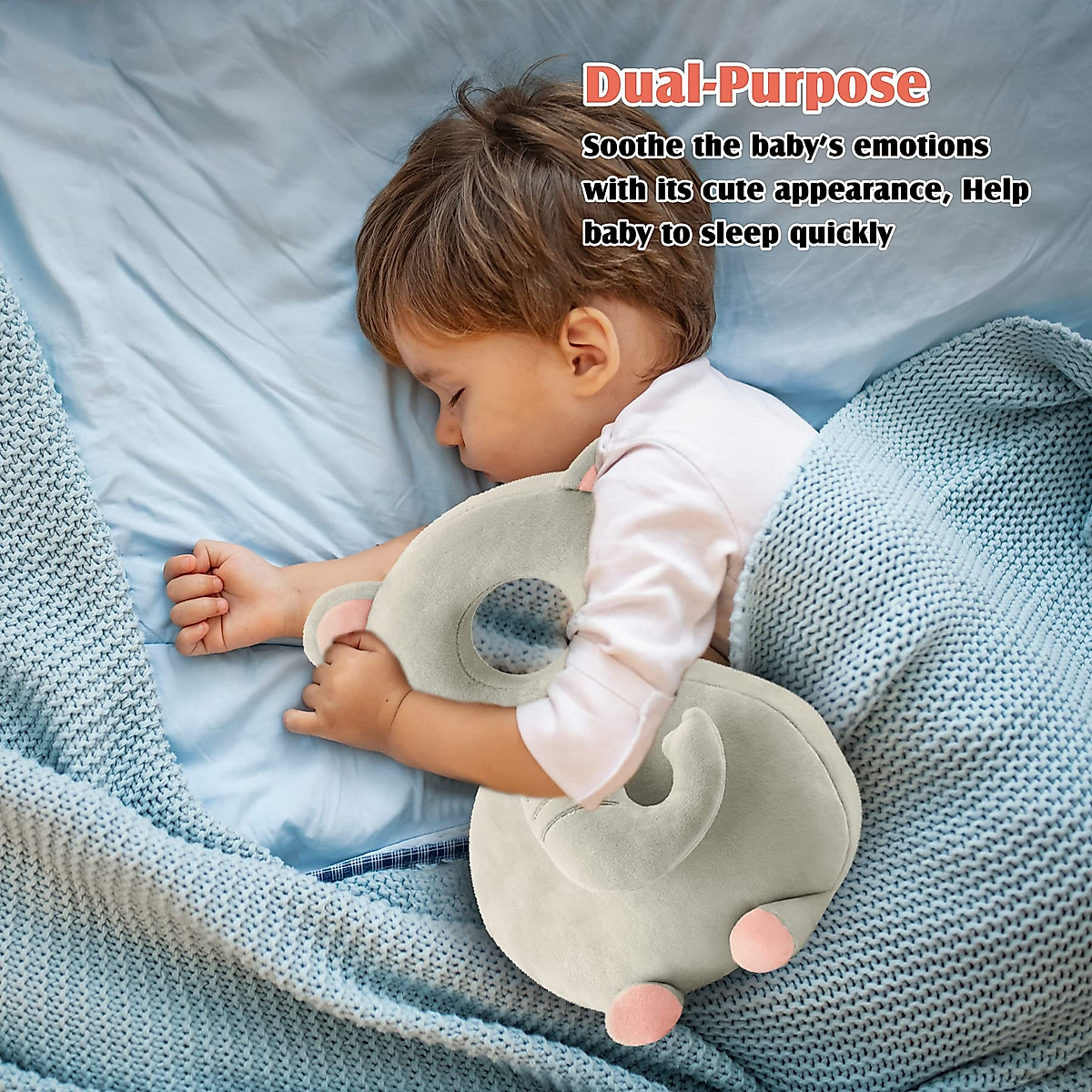 Calody Baby Head Protector Cushion Toddler Backpack, Baby Safety Products for Baby Toddler Walker, Baby Back Protection for Crawling & Walking