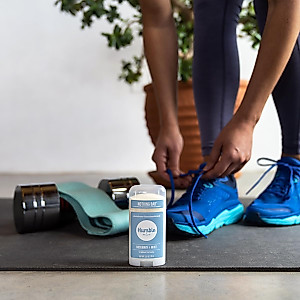 HUMBLE BRANDS Original Formula Aluminum-free Deodorant. Long Lasting Odor Control with Baking Soda and Essential Oils, Rosemary Mint, Pack of 1