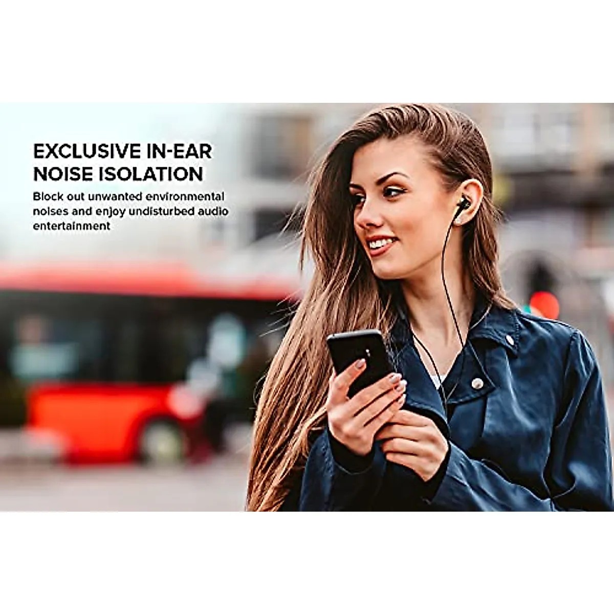 Creative Aurvana Trio LS 3.5 mm in-Ear Headphones with Liquid Silicone Rubber Drivers, Built-in Microphone, Noise Isolation, and Carry Pouch, for Android, iPhone, PC, Mac, Nintendo Switch