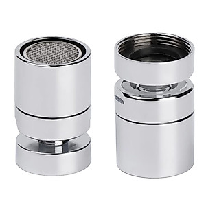360 degree Swivel Faucet Aerator Filter Adapter for Kitchen Sink Tap Head Faucet Nozzle Adapters Replacement Part (Female 16mm)