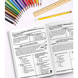 Spectrum 5th Grade Test Practice Workbooks All Subjects, Ages 10 to 11, 5th Grade Test Practice, Language Arts, Reading Comprehension, Vocabulary, Writing and Math Reproducible Book - 160 Pages