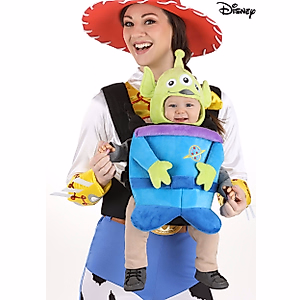 elope Disney Toy Story Little Alien Space Men Baby Carrier Cover Costume, Infant Halloween Costume Character Standard - Multicolor