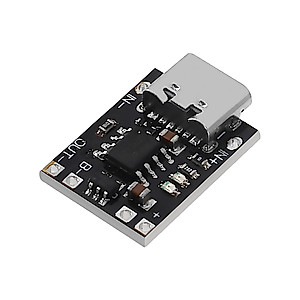 XIITIA 20pcs Mini USB Type C 3.7V Lithium Battery Charger Board 4.2V Charging Module with Protection Circuit and LED Charge Indicators(Type-C Port)